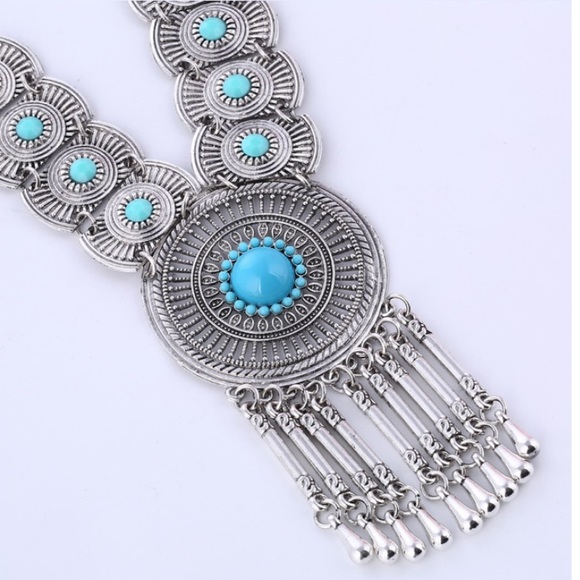 Jewelry | Gypsy Nature Stone Tassel Set | Poshmark